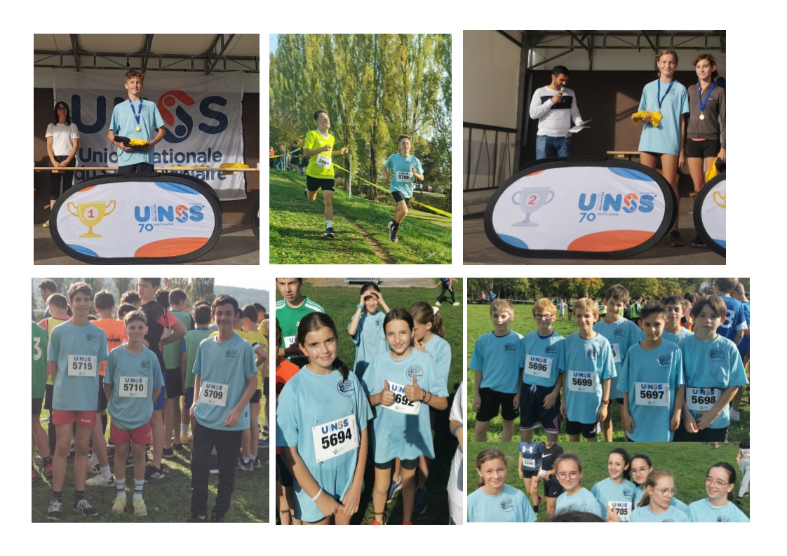 CROSS UNSS départemental de Vesoul 18/10/2022 - Collège Saint Colomban